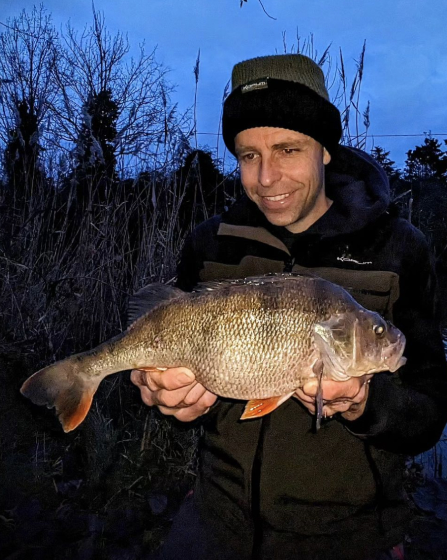 Dean Macey Kicks off the New Year With A Lovely Perch! - Predator ...