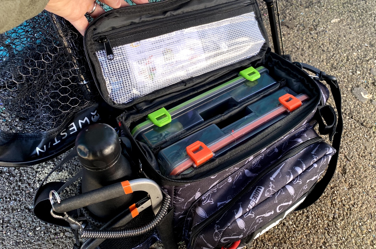 LURESET Fishing Waist - Shoulder - Hip Bag - Predator Fishing World